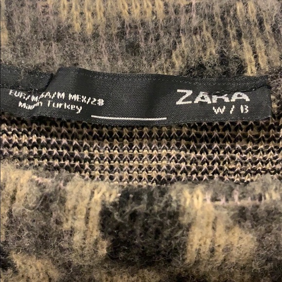 Zara | Sweaters | Zara Animal Print Sweater | Poshmark